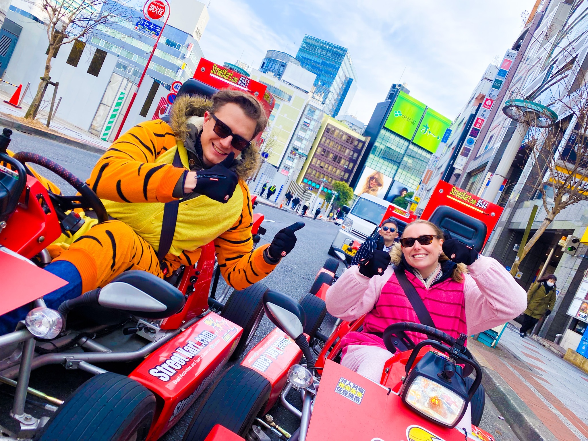 Exploring Spring Waterfront Scenery with Shinagawa Street Kart - StreetKart
